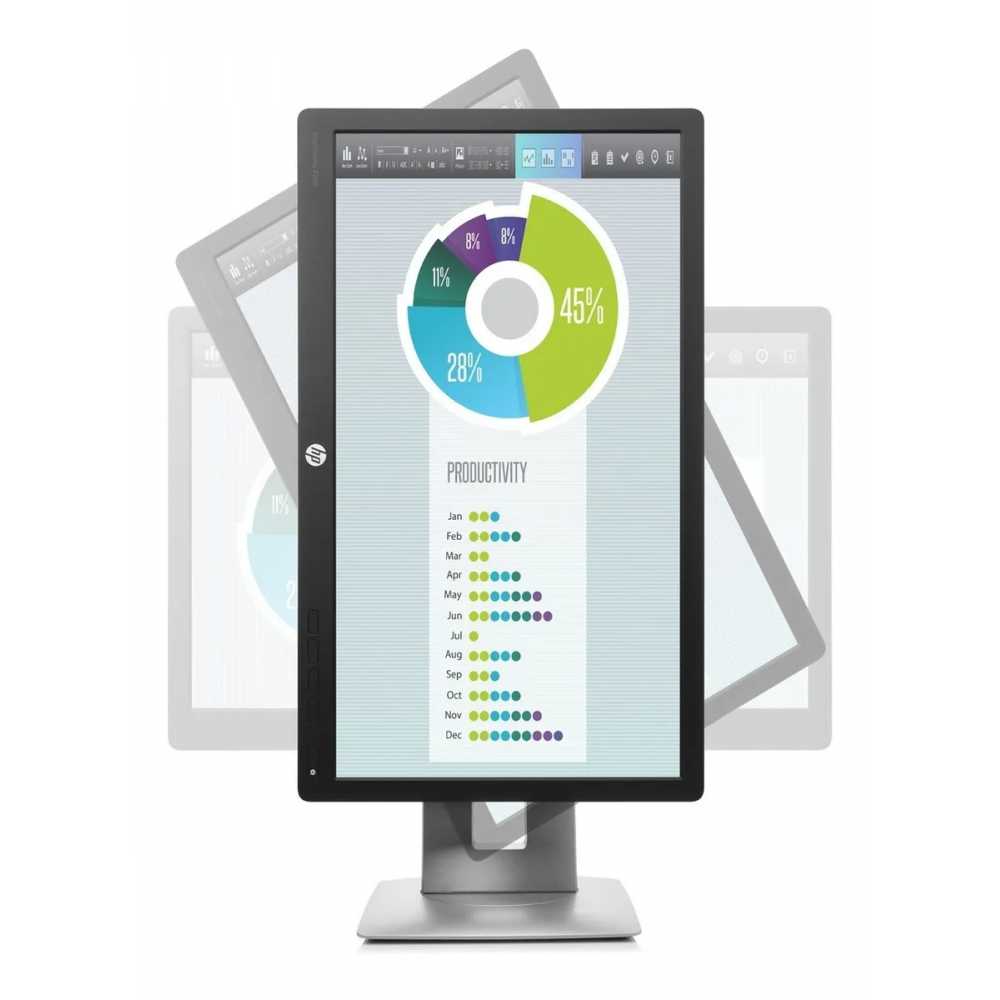 Monitor HP Elite E202 Ips 20p Ajustable Hdmi Vga