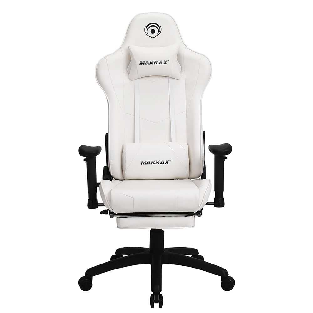 Silla Gamer Makkax Full Snow Blanca PC/PS4/PS5/XBOX/Nintendo GAMING